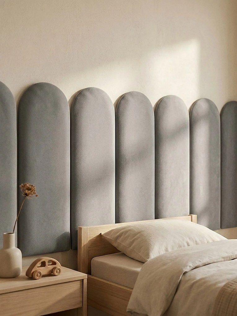 Sinsay - Čalouněné stěnové panely 2 pack - šedá