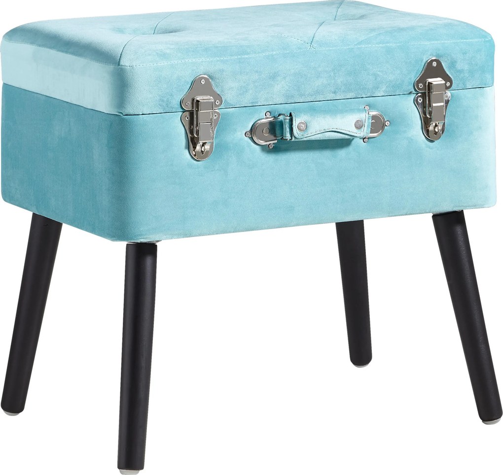 XXXLutz TABURET, dřevo, textil, kompozitní dřevo, 50/46/35 cm Xora - Taburety - 000075000103