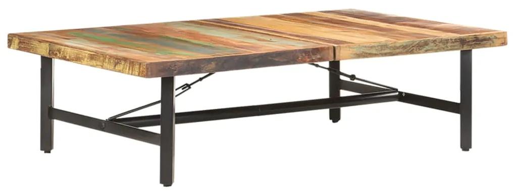 320654 vidaXL Konferenční stolek 142 x 90 x 42 cm masivní recyklované dřevo