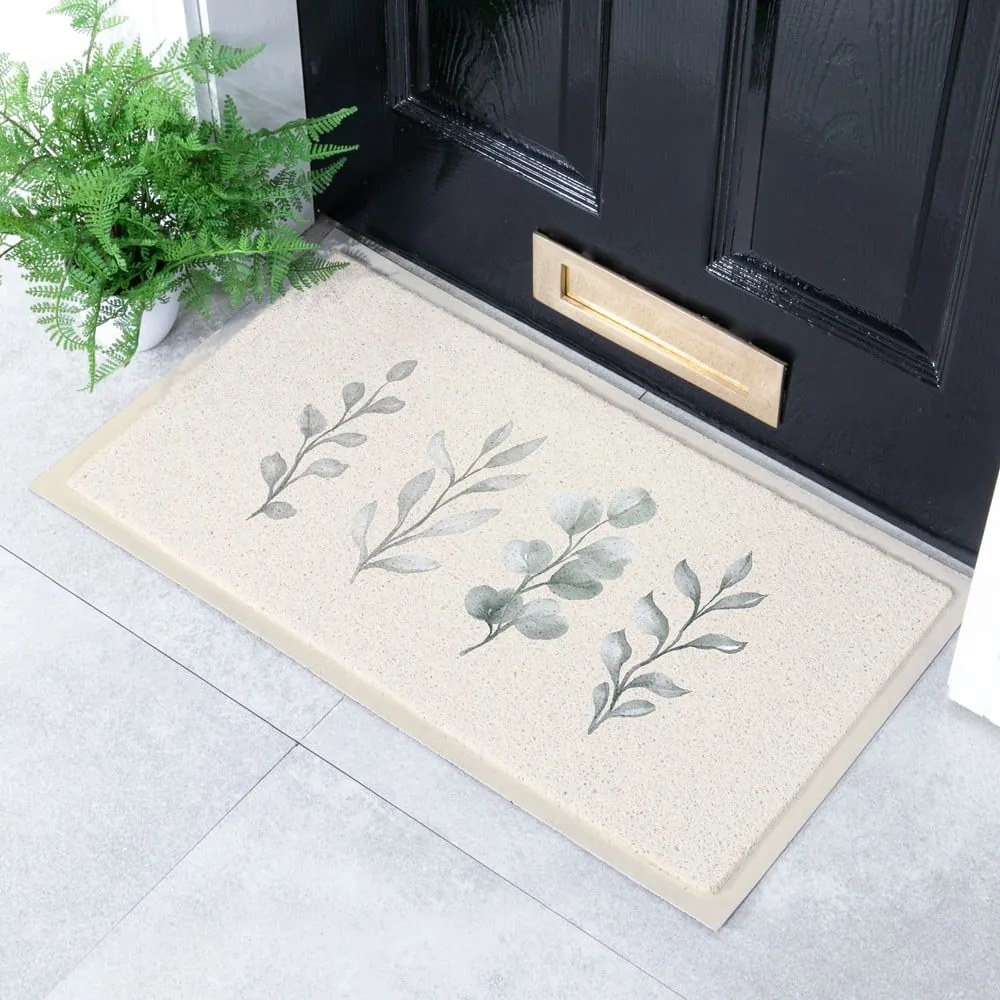 Rohožka 40x70 cm Neutral Leaves – Artsy Doormats