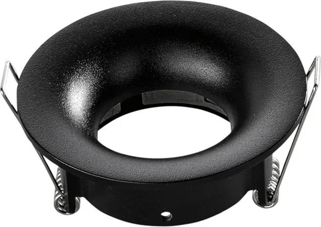 FAN INC-REIKON-R1-NER Vestavné svítidlo Reikon (kulaté, černý hliník) IP65, pr. 85 mm - FANEUROPE
