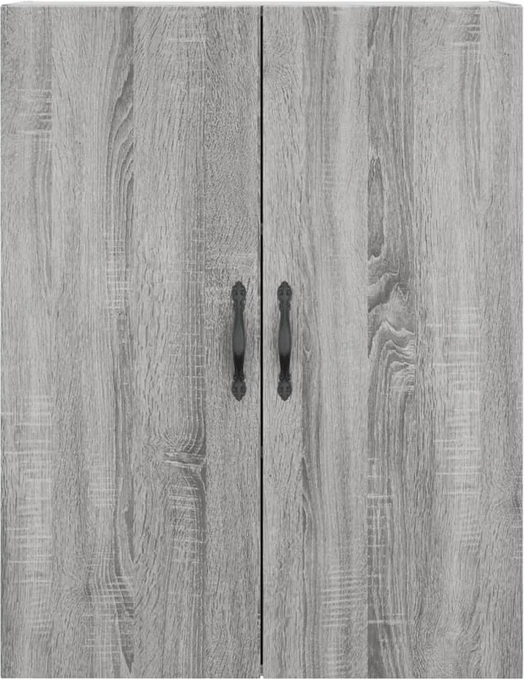 Skříň highboard šedá sonoma 69,5 x 34 x 180 cm kompozitní dřevo 3198071