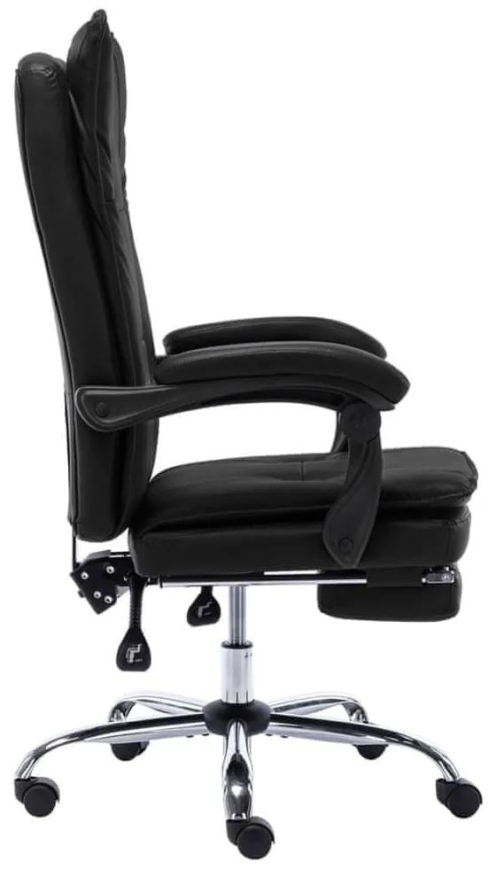 Petromila Kancelářská židle černá umělá kůže