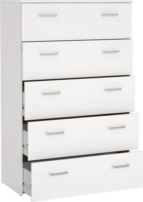 FALCO Komoda Sid 5S bílá