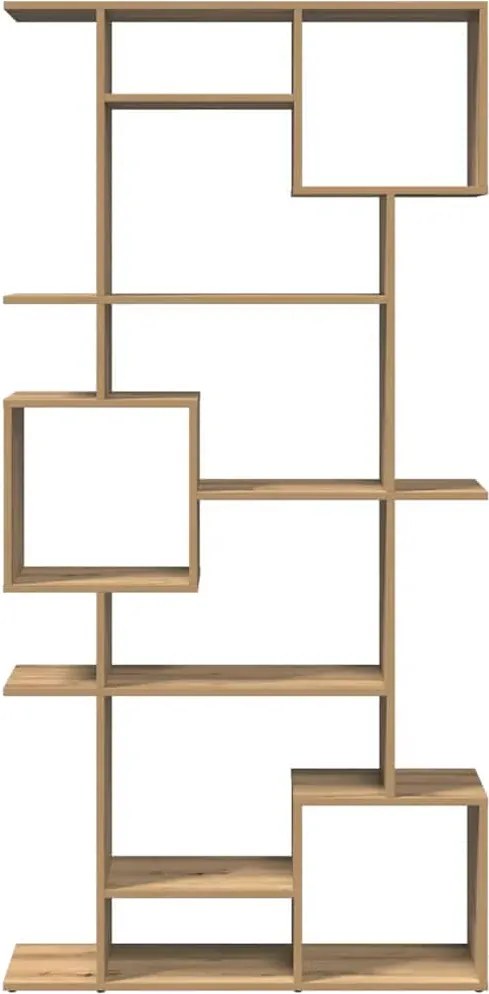 Knihovna dub artisan 92 x 29 x 188 cm kompozitní dřevo 3310324