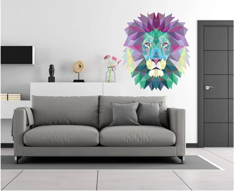 Samolepka Ambiance Origami Lion