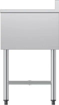 Dřez se 3 přihrádkami, Nerezová ocel 304 o průměru 18 VEVOR – 254 × 356 × 254 mm
