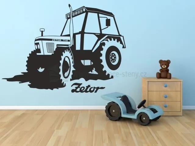 Samolepka na zeď - Traktor Zetor | BIANO