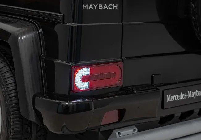 Elektrické autíčko Mercedes Benz MAYBACH G650 STRONG černé