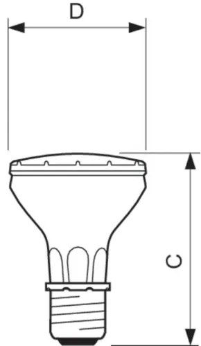 Výbojka Philips MASTERC CDM-R ELITE 35W/930 E27 PAR20 30D teplá bílá 3000K