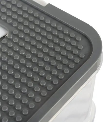 Úložný box na stavebnici, 29 l, 4 patra Kruzzel 25758