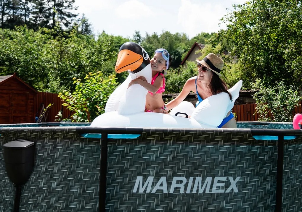 Marimex | Bazén Marimex Florida 3,66x1,22 m se zabudovaným skimmerem - motiv RATAN | 10340320