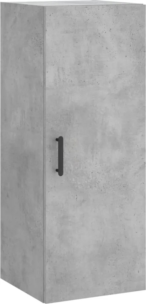 Skříň highboard betonově šedá 34,5x34x180 cm kompozitní dřevo 3199117