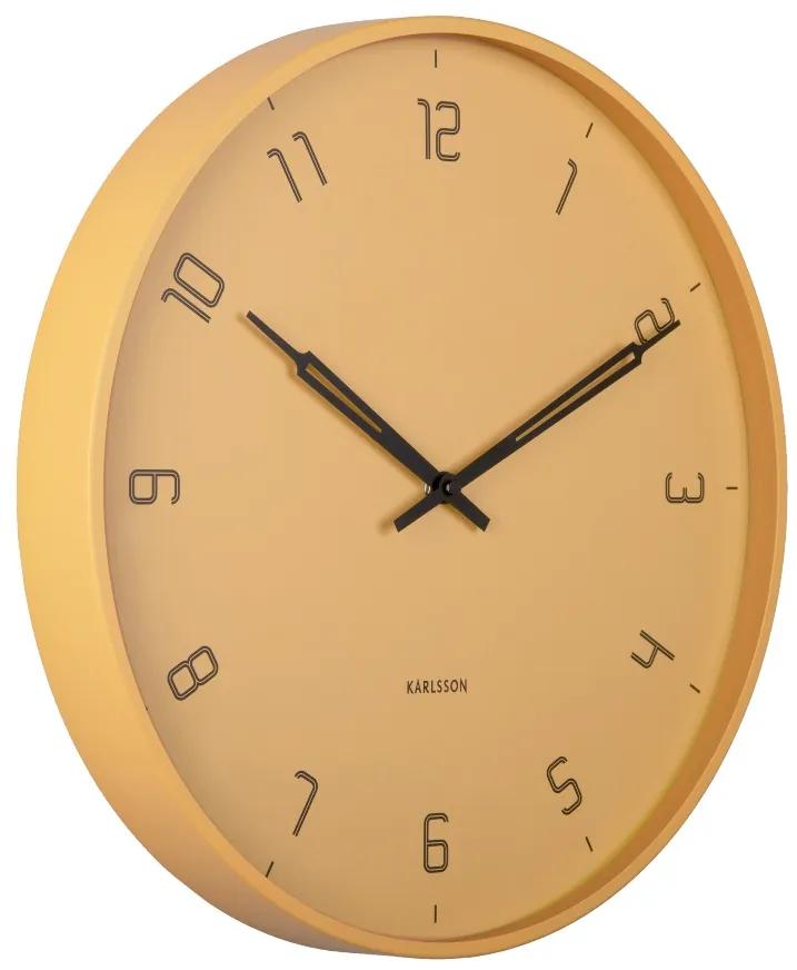 Designové nástěnné hodiny 5950YE Karlsson 40cm