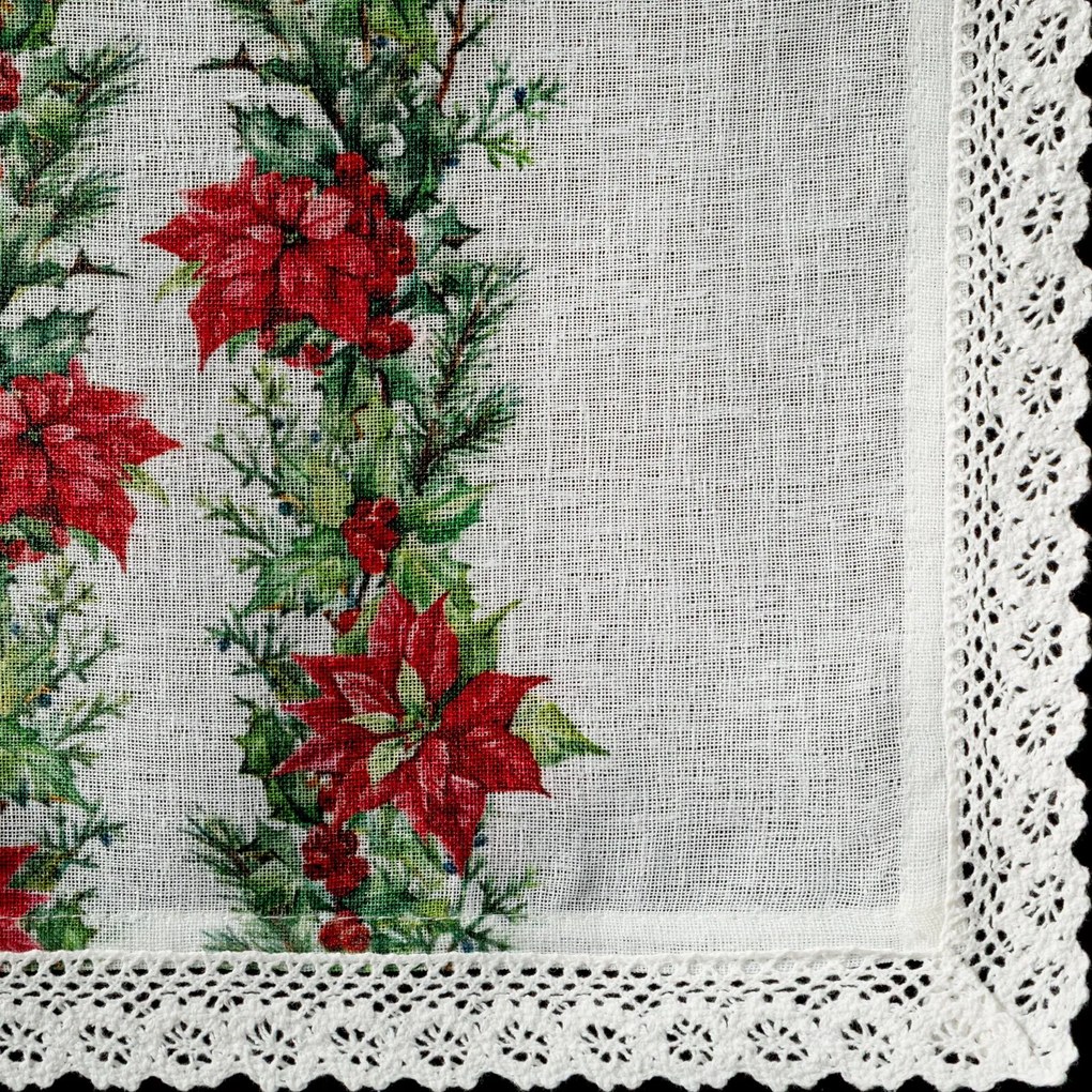 VÁNOČNÍ BĚHOUN NA STŮL XMAS5 40X140 CM VZOROVANÝ