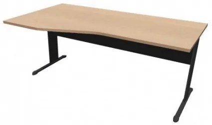 Tvarový kancelářský stůl Ergo s ABS hranou - 180 cm levý - ER5118L - 3D4622