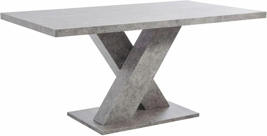 BonamiJídelní stůl v dekoru betonu Støraa Anton, 90 x 160 cm