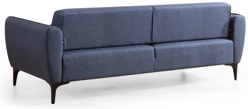 Hanah Home Třímístná pohovka BELISSIMO modrá 220 cm 560ARE1361