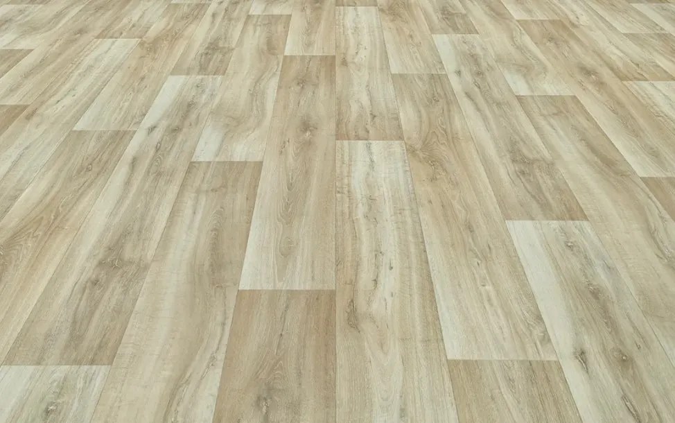 BEAULIEU PVC podlaha - lino POLARIS Lime Oak 690M – světlé dřevo ŠÍŘKA: 4 m