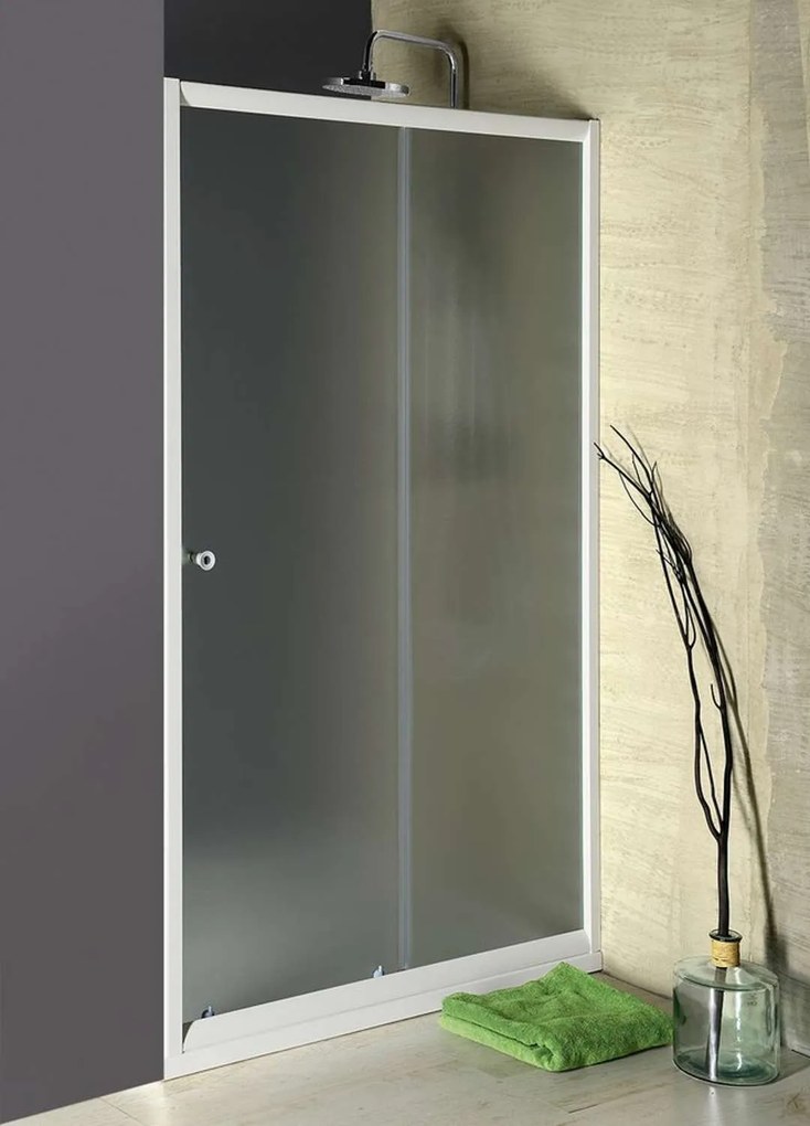Aqualine - Sprchové dveře posuvné 120 cm, matné sklo BTS120