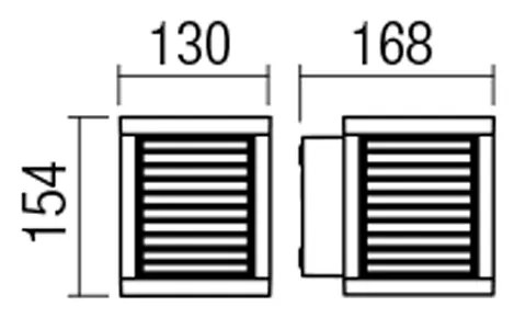 Redo 9566 nástěnné LED svítidlo Xiera matně černé, 11W, 2900-3100K, 15cm