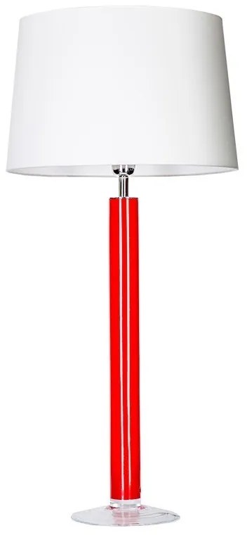 4concepts Designová stolní lampa FJORD RED Barva: Černo-bílá