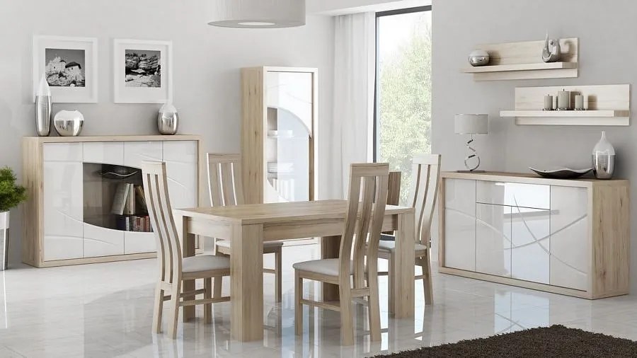 Casarredo - Komfort nábytek Rozkládací jídelní stůl PARIS 120x80, bílá