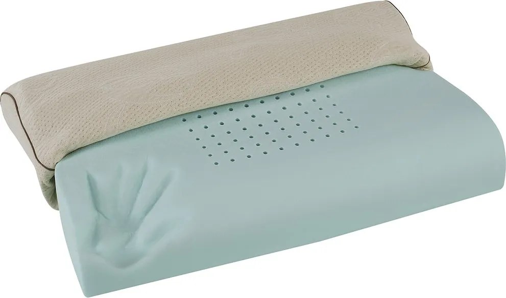 Anatomický polštář Magniflex Cotton Deluxe Wave profilovaný 60x43x10/11cm