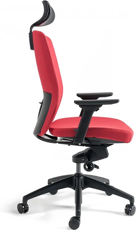 Kancelářská ergonomická židle BESTUHL J2 SP — více barev, s podhlavníkem Office Pro Modrá 214