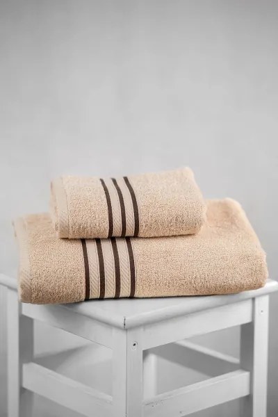 PEMITEX Ručník a osuška RELAX 575 g/m2  Osuška RELAX 70x140 cm béžová