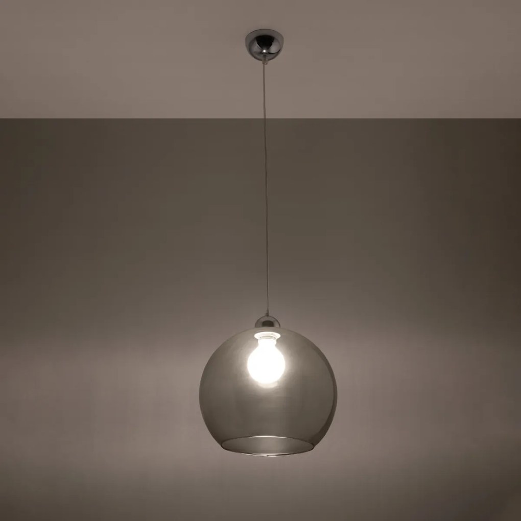 Sollux Lighting Závěsné svítidlo BALL grafit