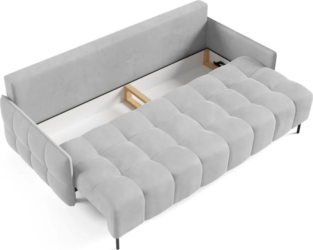 Elegantní pohovka Monza s rozkládací funkcí DL a úložným prostorem na lůžkoviny 215 cm