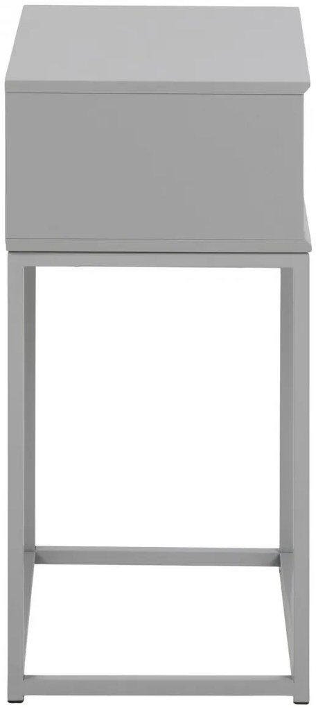 Noční stolek Relly šedý