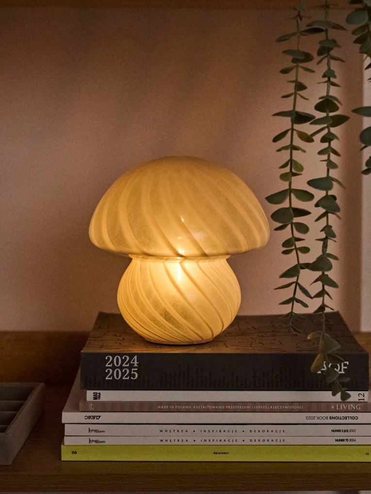 Sinsay - LED stolní lampa ve tvaru houby - bílá