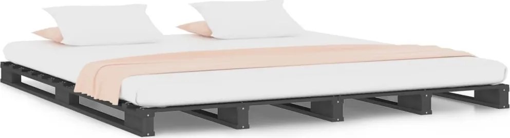 vidaXL Postel z palet 120 x 200 cm masivní borové dřevo [821389] Barva: medová hnědá