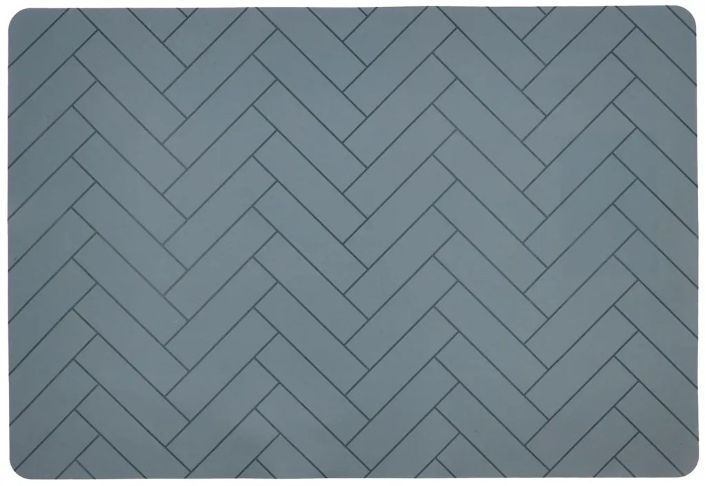 Södahl Prostírání 33x48 Tiles China blue Silicone