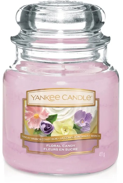 Yankee Candle – Classic vonná svíčka Floral Candy