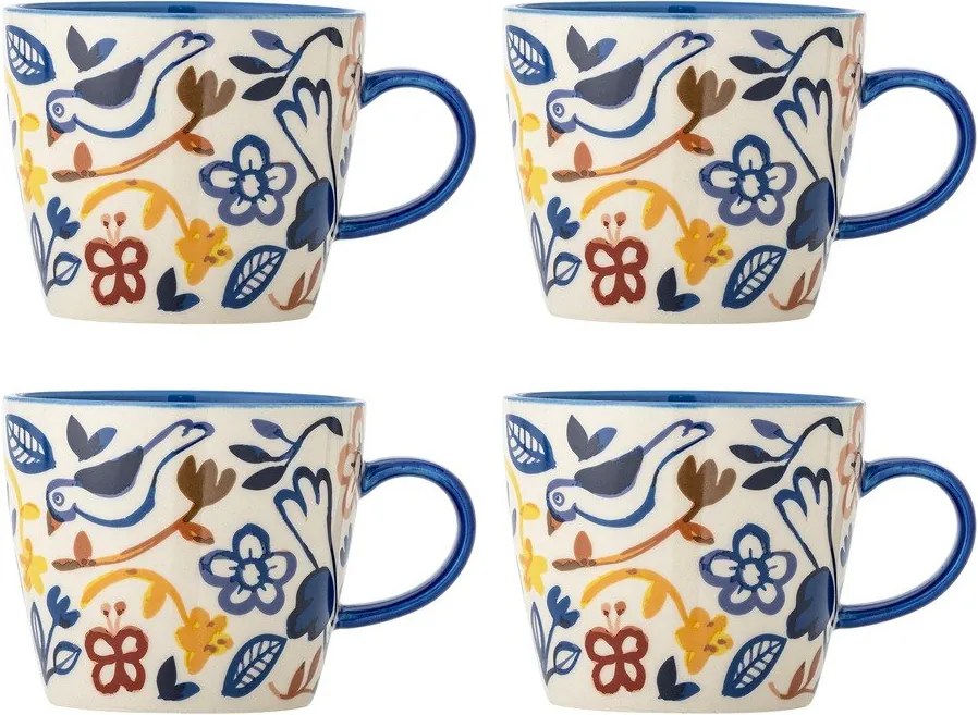 Kameninové hrnky v sadě 4 ks 300 ml Figuria – Bloomingville