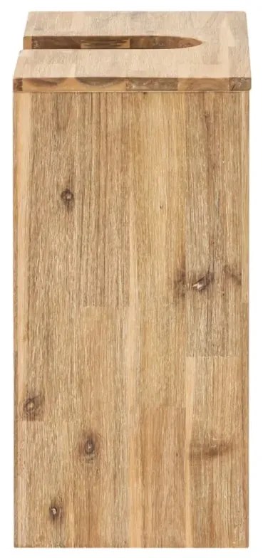 furniture-nabytek.cz - Masivní skříňka pod dřez Jolano z akácie, lakovaná, hnědá