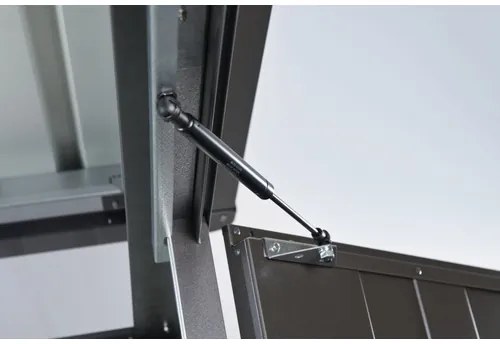 Biohort Zahradní domek HIGHLINE® H6, šedý křemen metalíza, DD