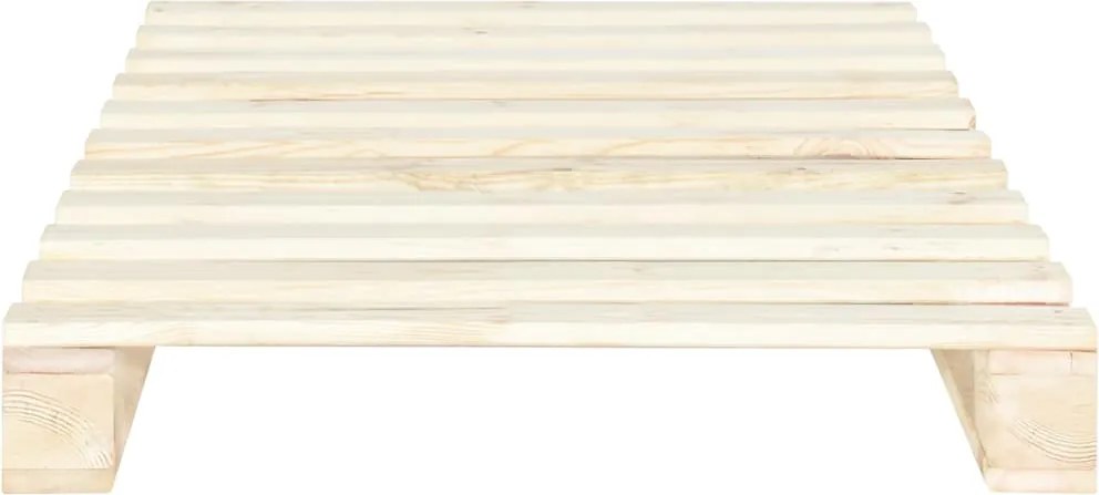 Rám postele z palet masivní borovice 100 x 200 cm 285235