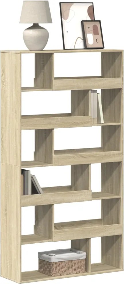 Knihovna dub sonoma 100 x 33 x 187,5 cm kompozitní dřevo 3309350