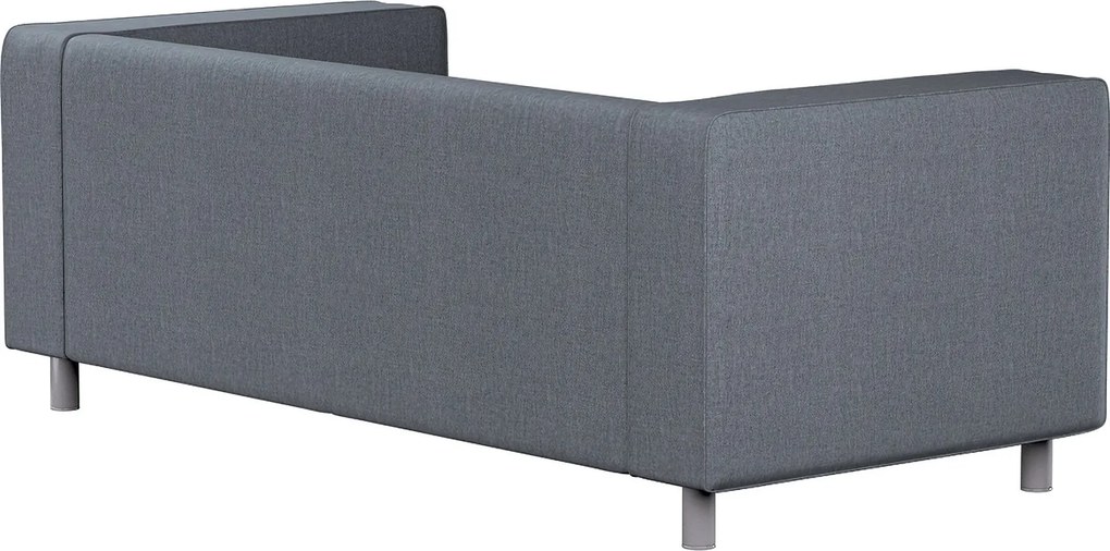 Potah na pohovku IKEA Klippan 2-místná barva šedá látka pletený vzor