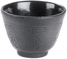 Great Tea Garden Japonský litinový šálek Nagano černý, 100 ml