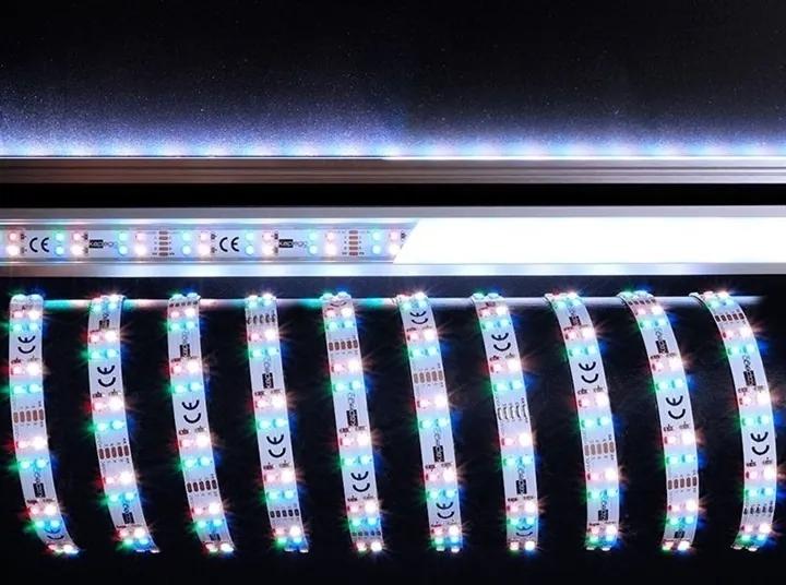 Light Impressions Deko-Light flexibilní LED pásek 3528-2x72-12V-RGB plus 6500K-5m 12V DC 38,00 W 6500 K 1400 lm 5000 mm 840102