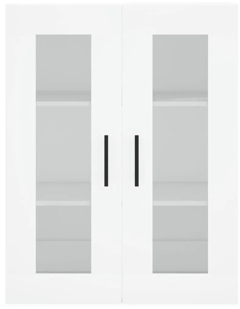 Skříň highboard bílá 69,5 x 34 x 180 cm kompozitní dřevo,  3198361