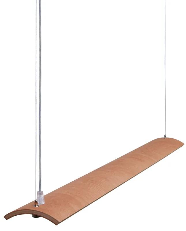 Lineární dřevěné svěšené svítidlo Kito Délka: 800 mm