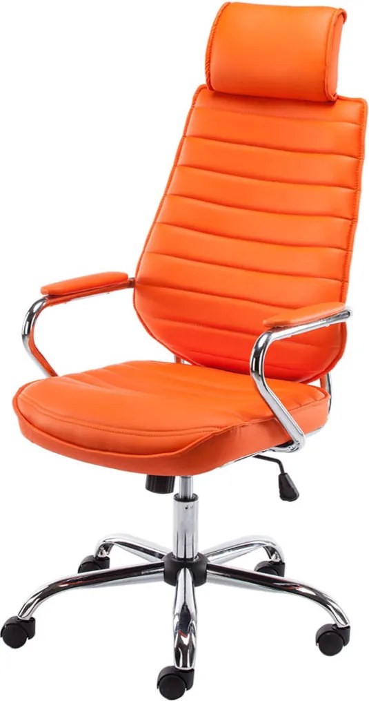Kancelářská židle Rako V2 – oranžová