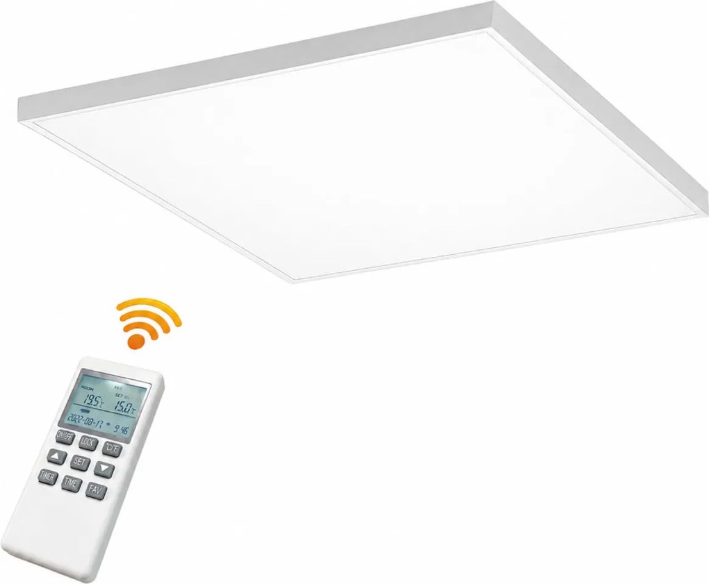 Stropní Infrapanel CEILING PRO 400W | Výhřevnost 8 m² | 60×60 cm | Termostat na dálkové ovládání