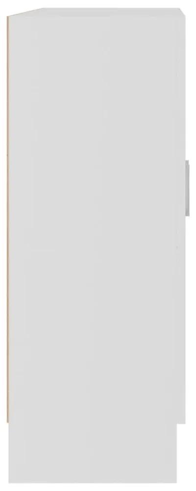 Petromila Knihovna bílá 82,5 x 30,5 x 80 cm dřevotříska